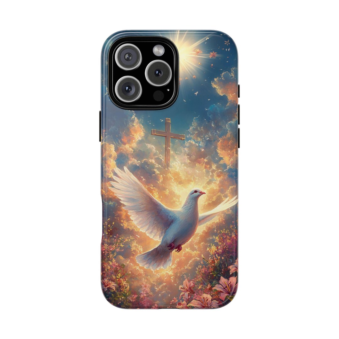 Peace Dove Cross Christian Faith Phone Case: Iphone, Samsung Galaxy ...