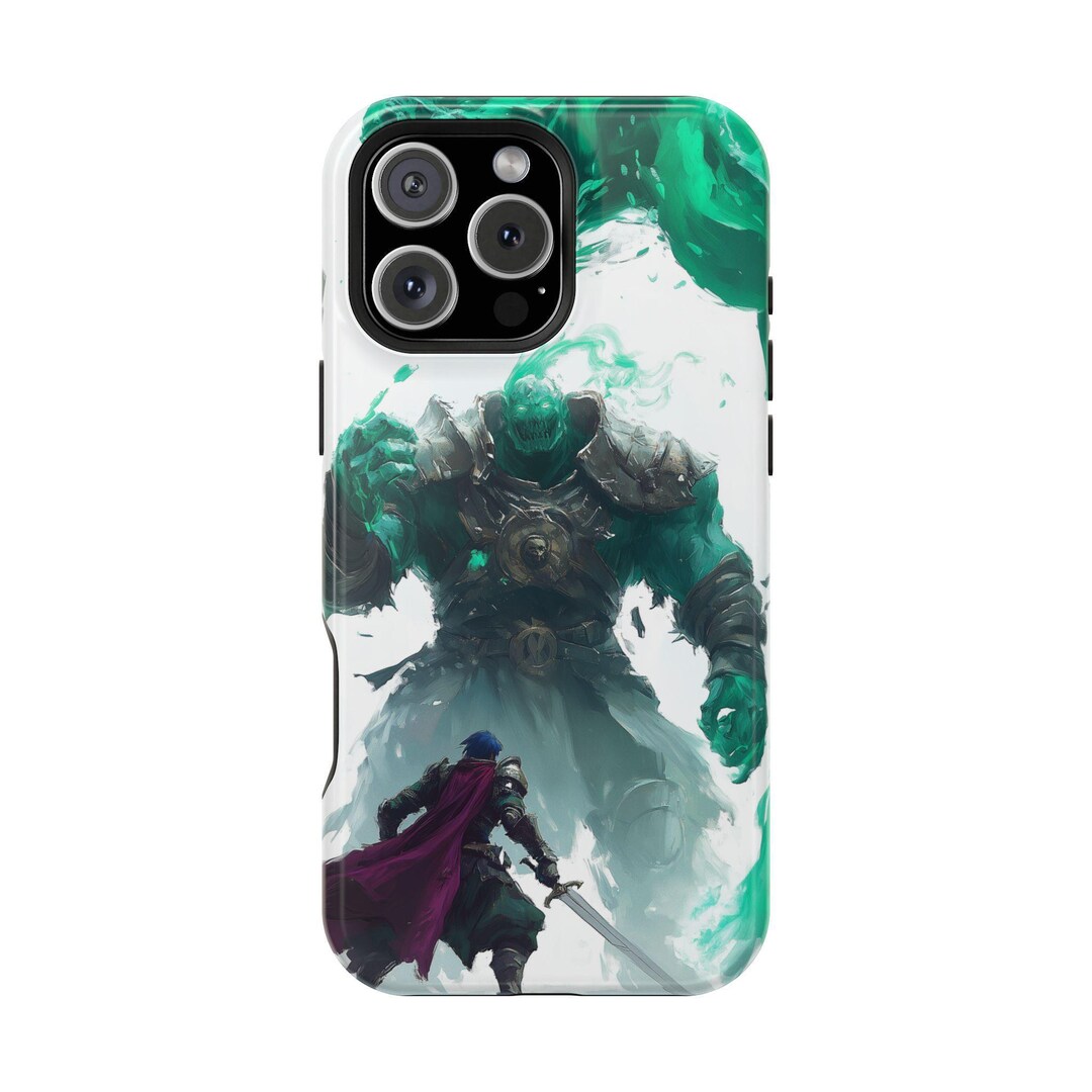 Knight Fighting Wraith Giant Fantasy Battle Phone Case - Etsy