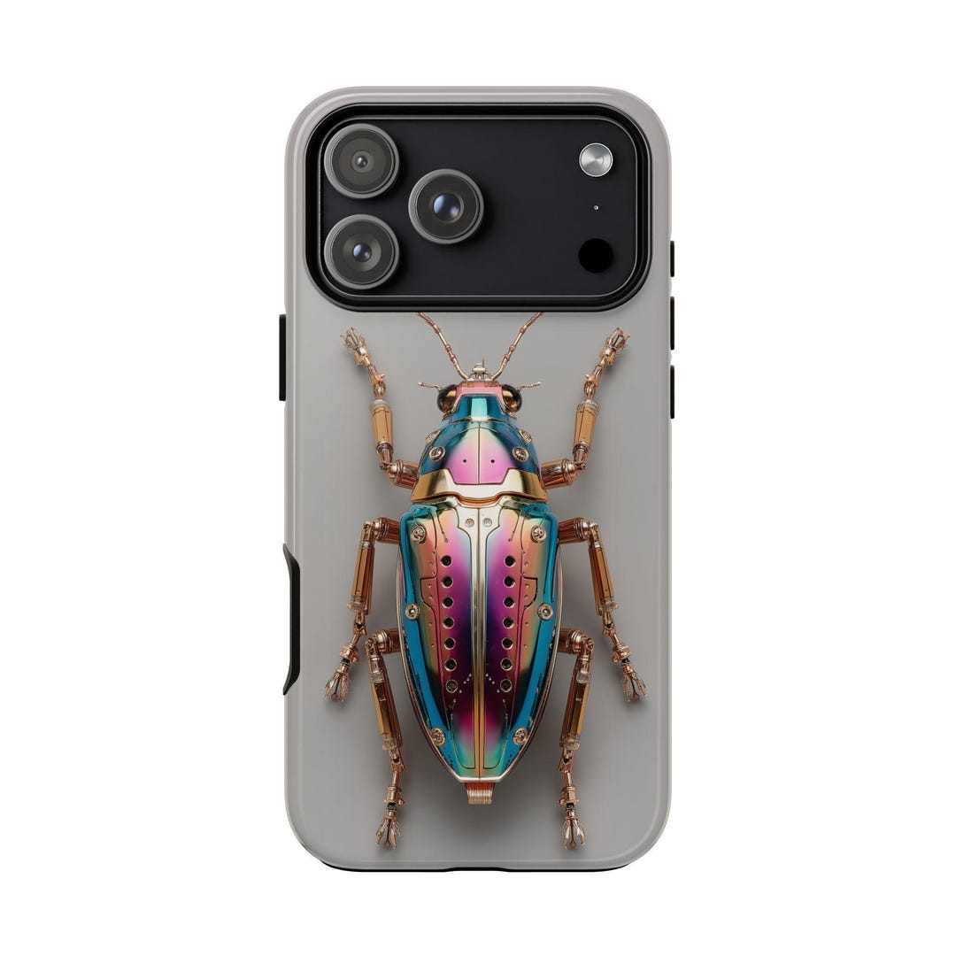 Phone Ink: Beetle Metal Mechanical Teal Pink - Minimalist or Rugged ...