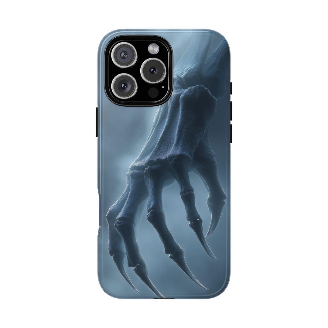 Iphone, Galaxy, Pixel Case | Skeletal Hand Mist Skeleton Fingers - Etsy ...