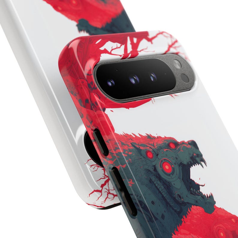 Wolf Robot Rabid Werewolf Mechs Case: Iphone, Galaxy, Pixel - Lifetime ...
