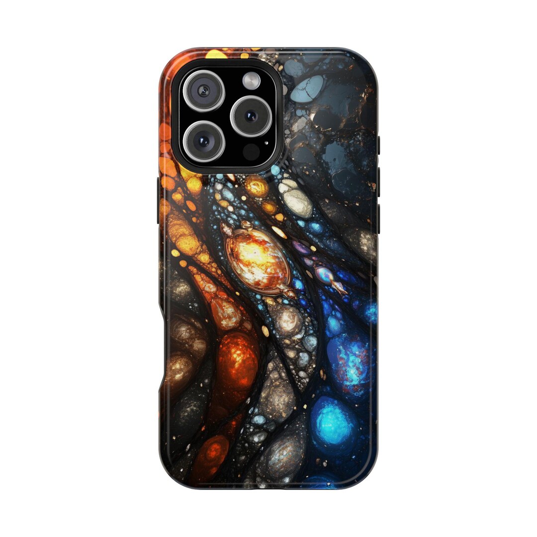 Lifetime Warranty - Celestial World Cosmic Stained Glass - Phone Case ...