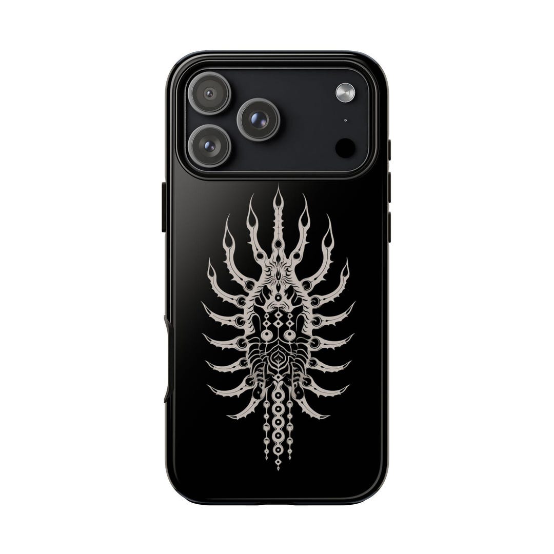 Creature Symbol Bizarre Geometry Design Cover Phone Case for iPhone 17 ...