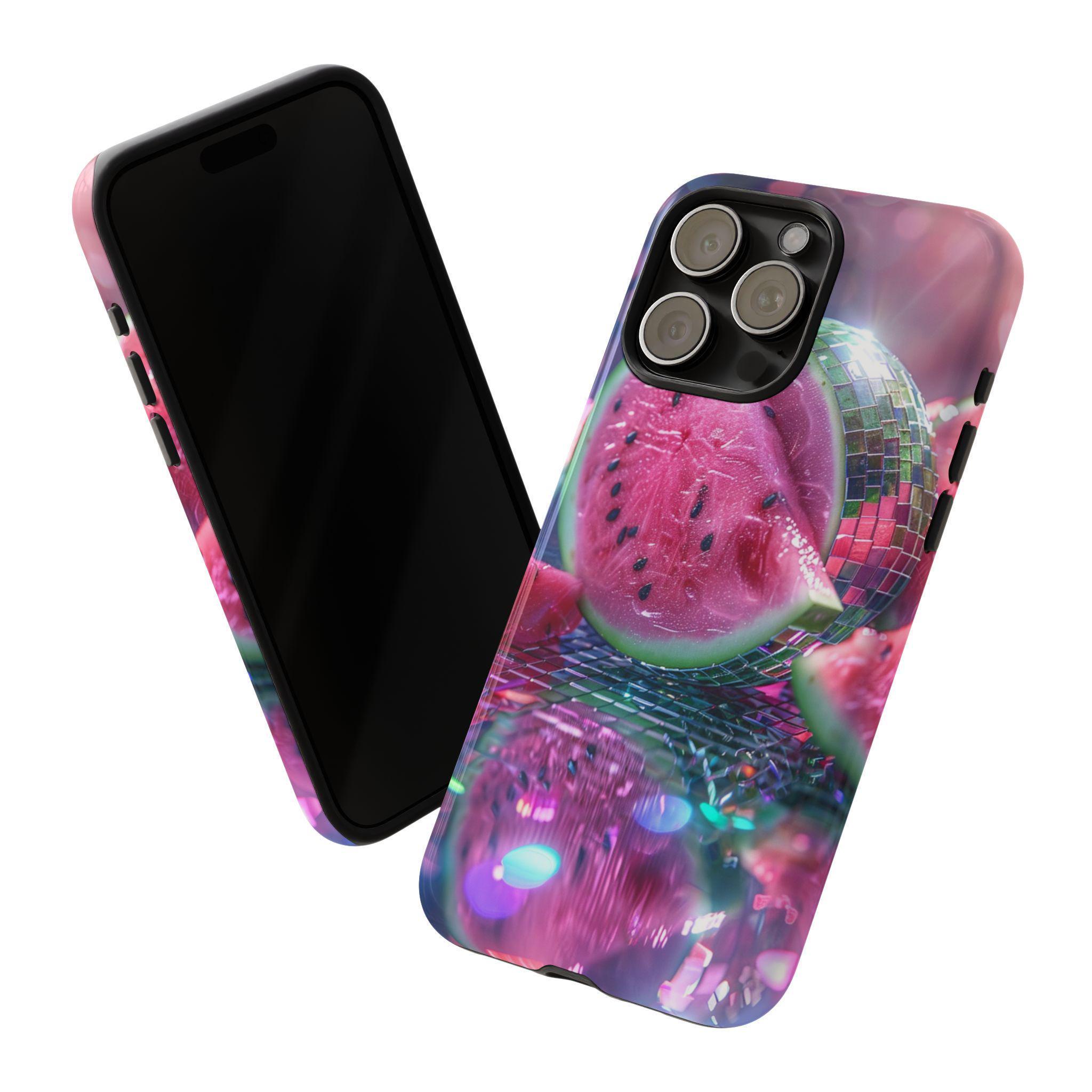Watermelon Disco Ball Delight Cover Phone Case - Etsy