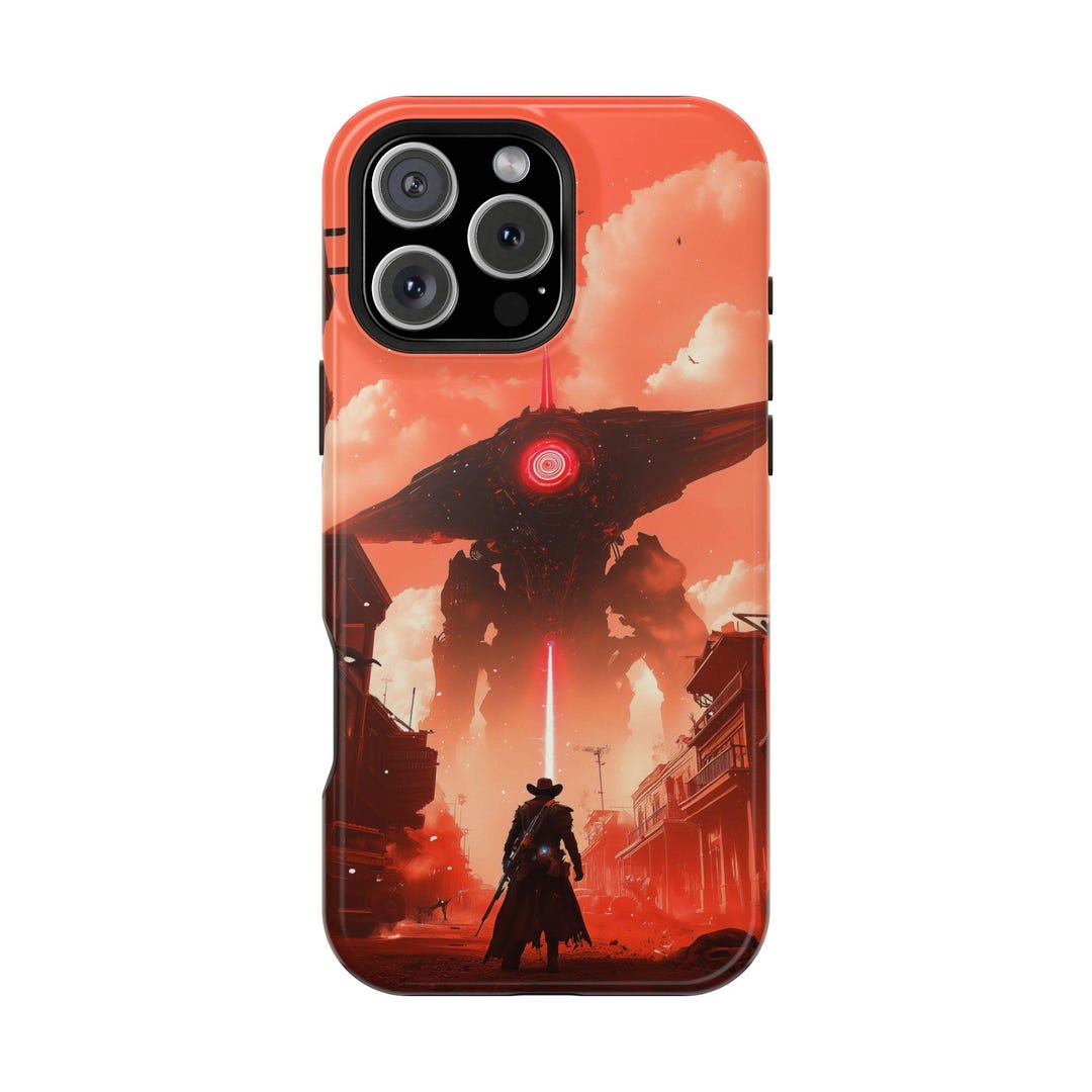 Cowboy Space Wild West Behemoth Mech Phone Case: Iphone, Galaxy, Pixel ...