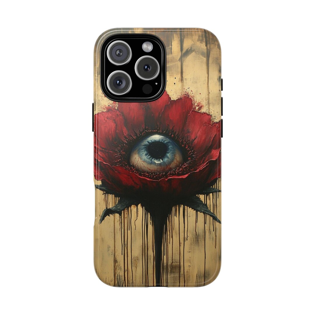 Dali Flower Eyeball Drippy Floral Eye Phone Case for Iphone, Galaxy ...