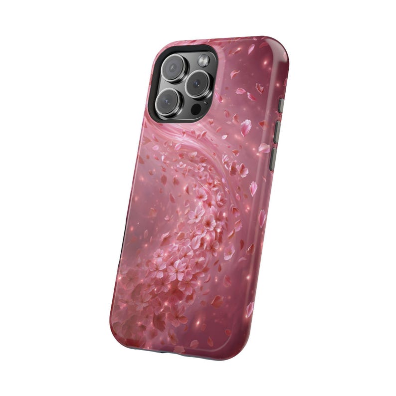 Cherry Blossom Petals Vortex Whirl Phone Case: iPhone Magsafe ...