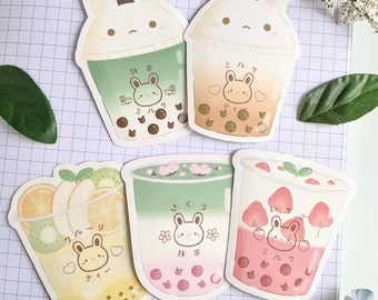 Cute Boba Stickers | Etsy