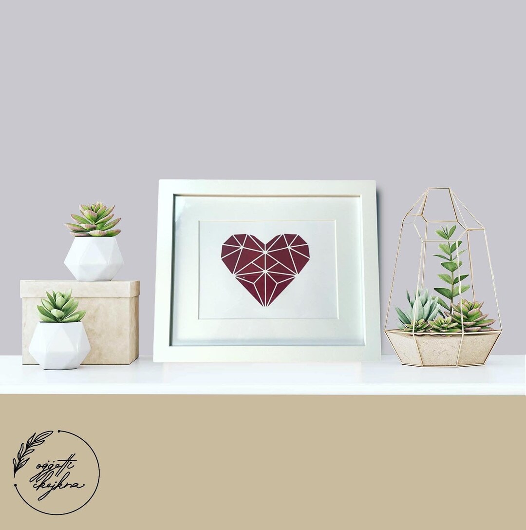 Heart Digital Drawing - Ideal Gift - Etsy