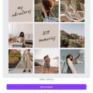 Canva Editable Vision Board Instant Download - Etsy