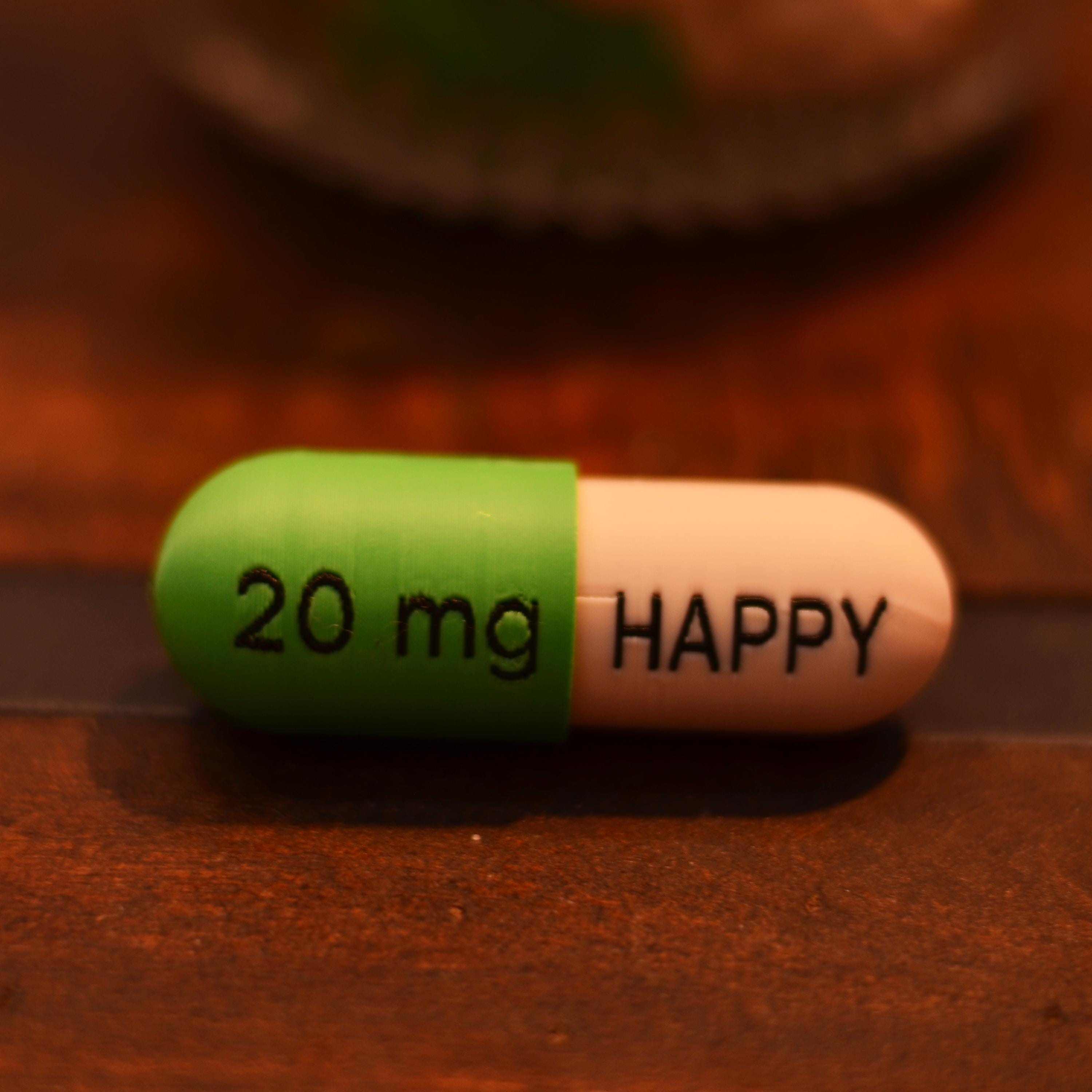 Pill Capsule Fidget Toy Clicky Handheld Stress Relief Stim Toy 20 Mg ...