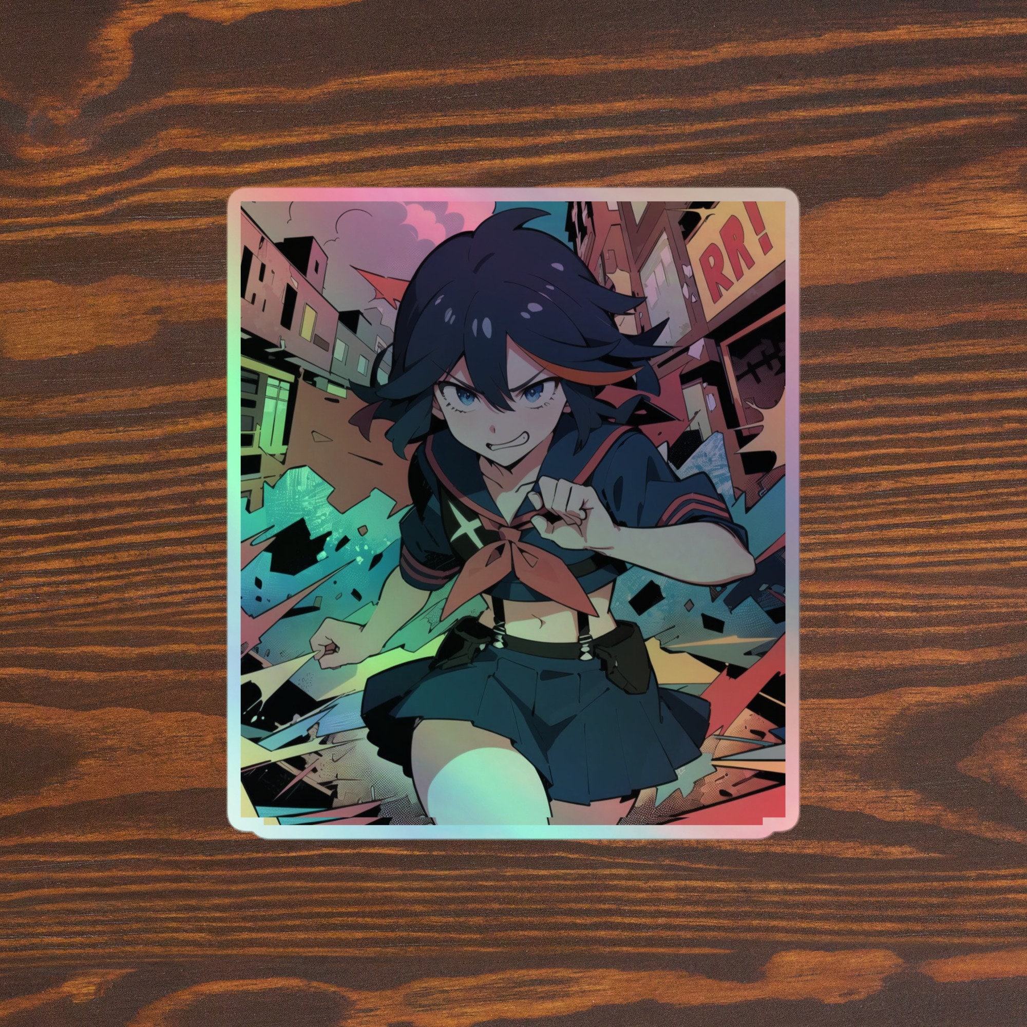 Mako And Ryuko Kiss