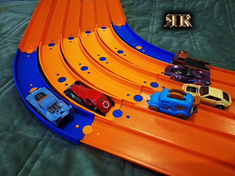 High Speed Track TURN Hot Wheels Compatible - Etsy