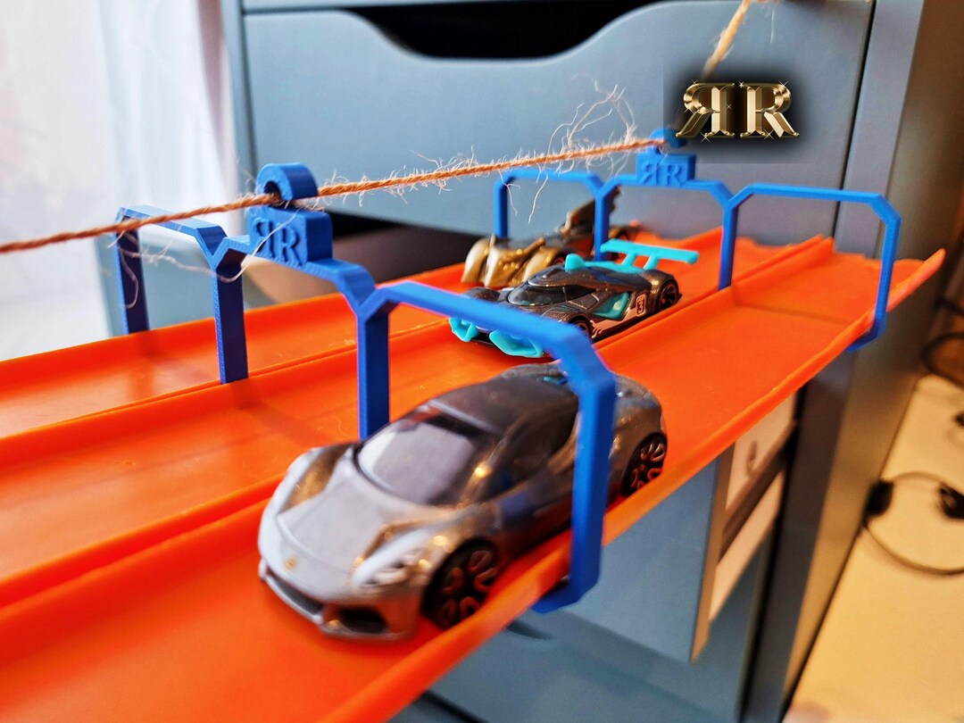 10x Horizontal BRIDGE Hot Wheels Track Compatible Multi Lane Suspension ...