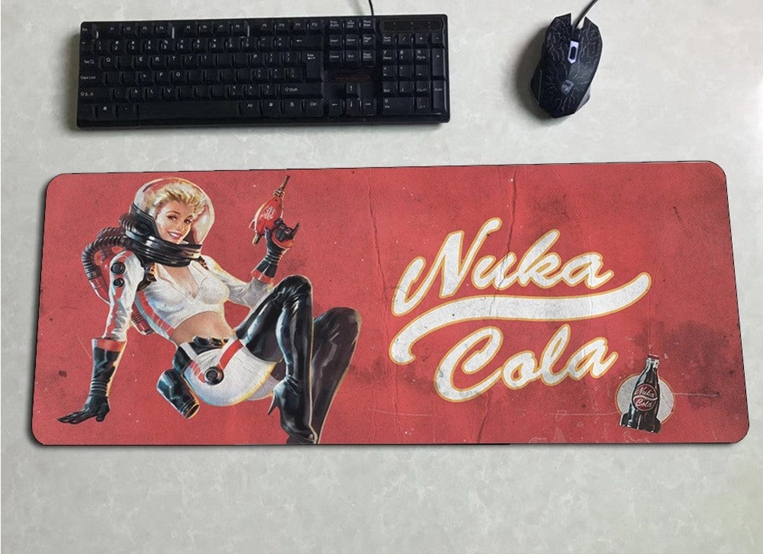 Nuka Cola Fallout Large Custom Gaming Mousepad Multiple Sizes Available ...
