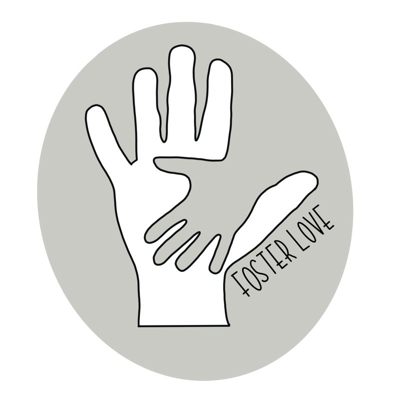 Foster Love Sticker Decal - Etsy