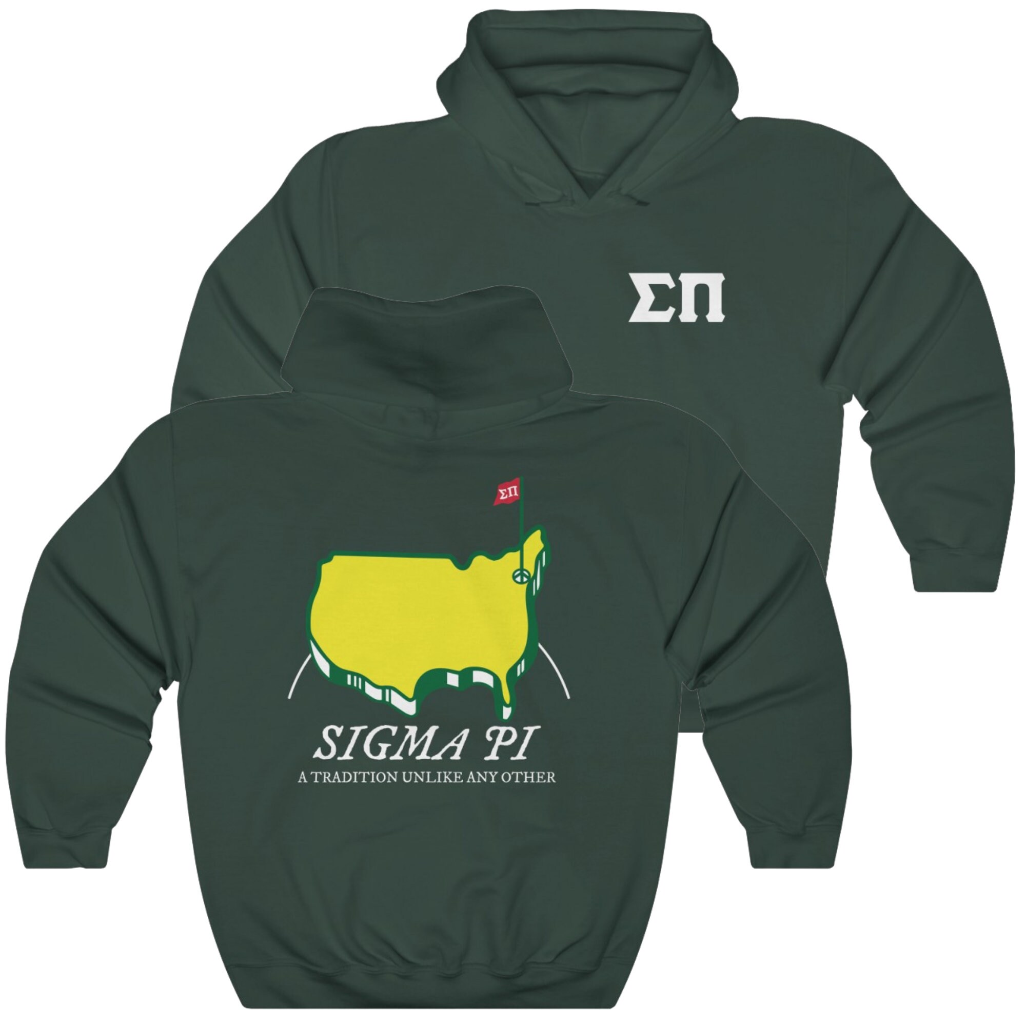 Sigma Pi Graphic Hoodie the Masters - Etsy