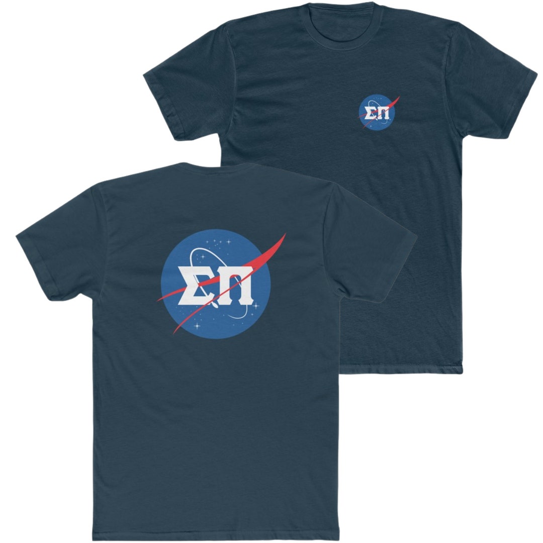 Sigma Pi Graphic T-shirt | Nasa 2.0 - Etsy
