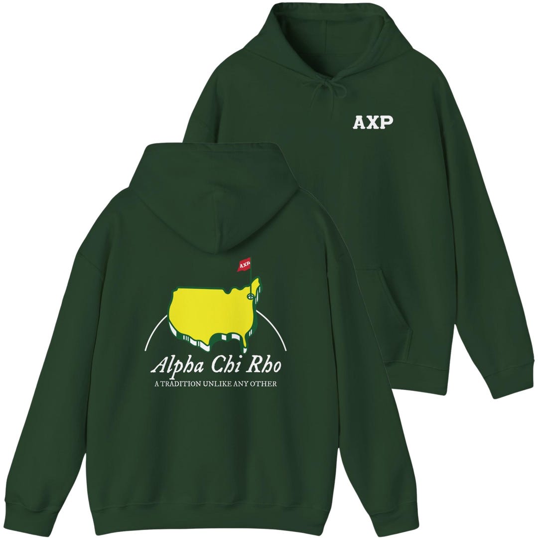 Alpha Chi Rho Graphic Hoodie the Masters - Etsy