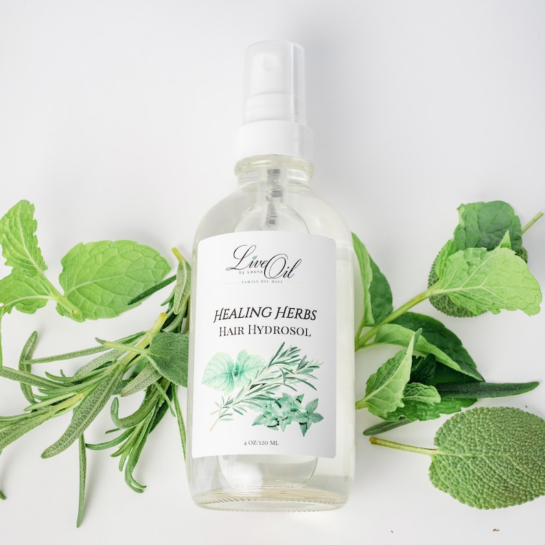 Hair Herbal Hydrosol for Scalp and Hair, Natural Toner, Healing ...