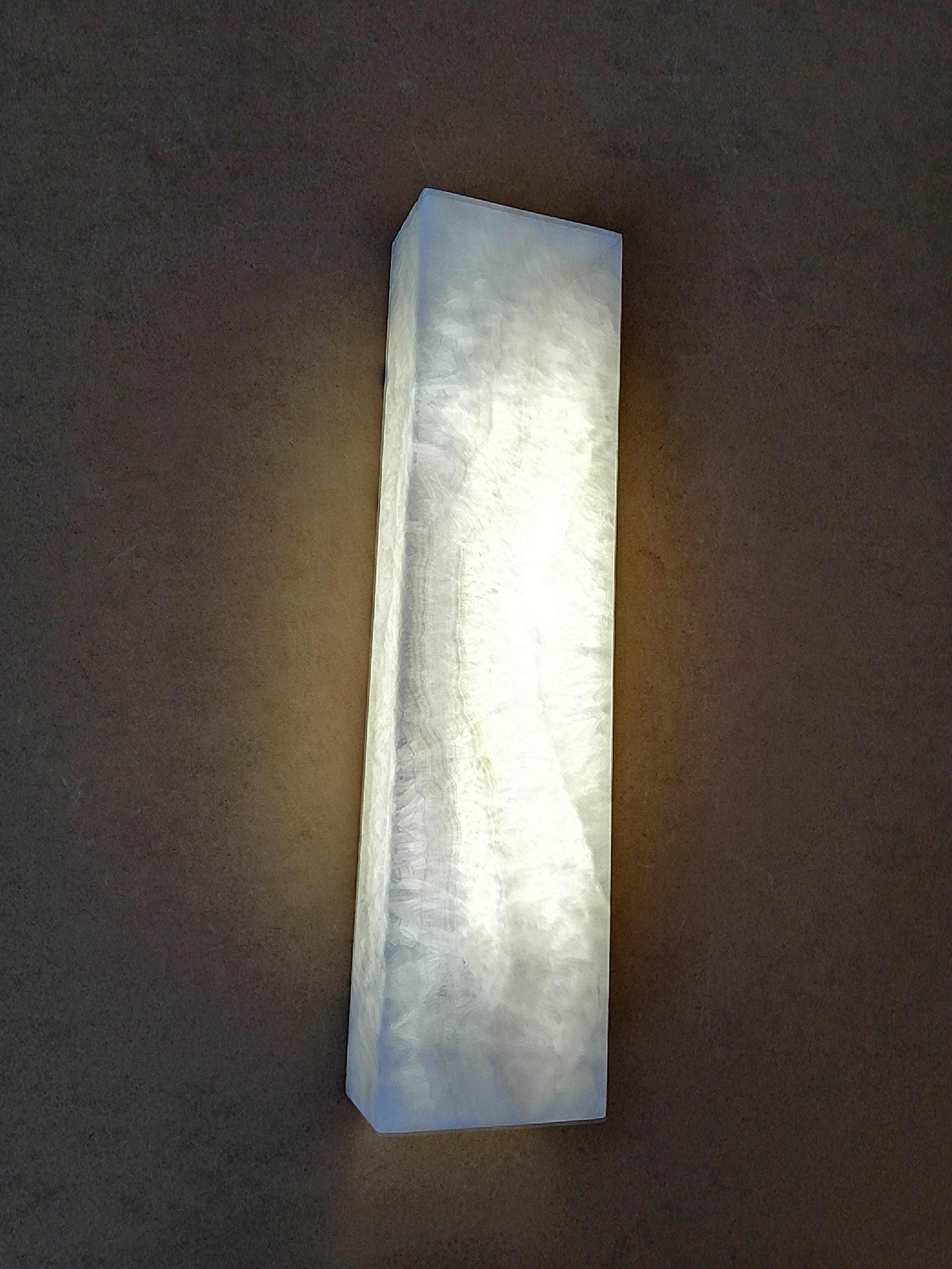 Alabaster Lamp 16X4X2 Inches Lightbox Alabaster Stone | Etsy