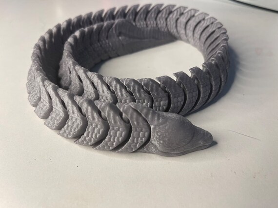 3d Printed Articulated Giant Eel - Etsy