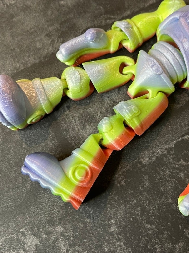 3D Printed Flexi Spaceman - Etsy UK