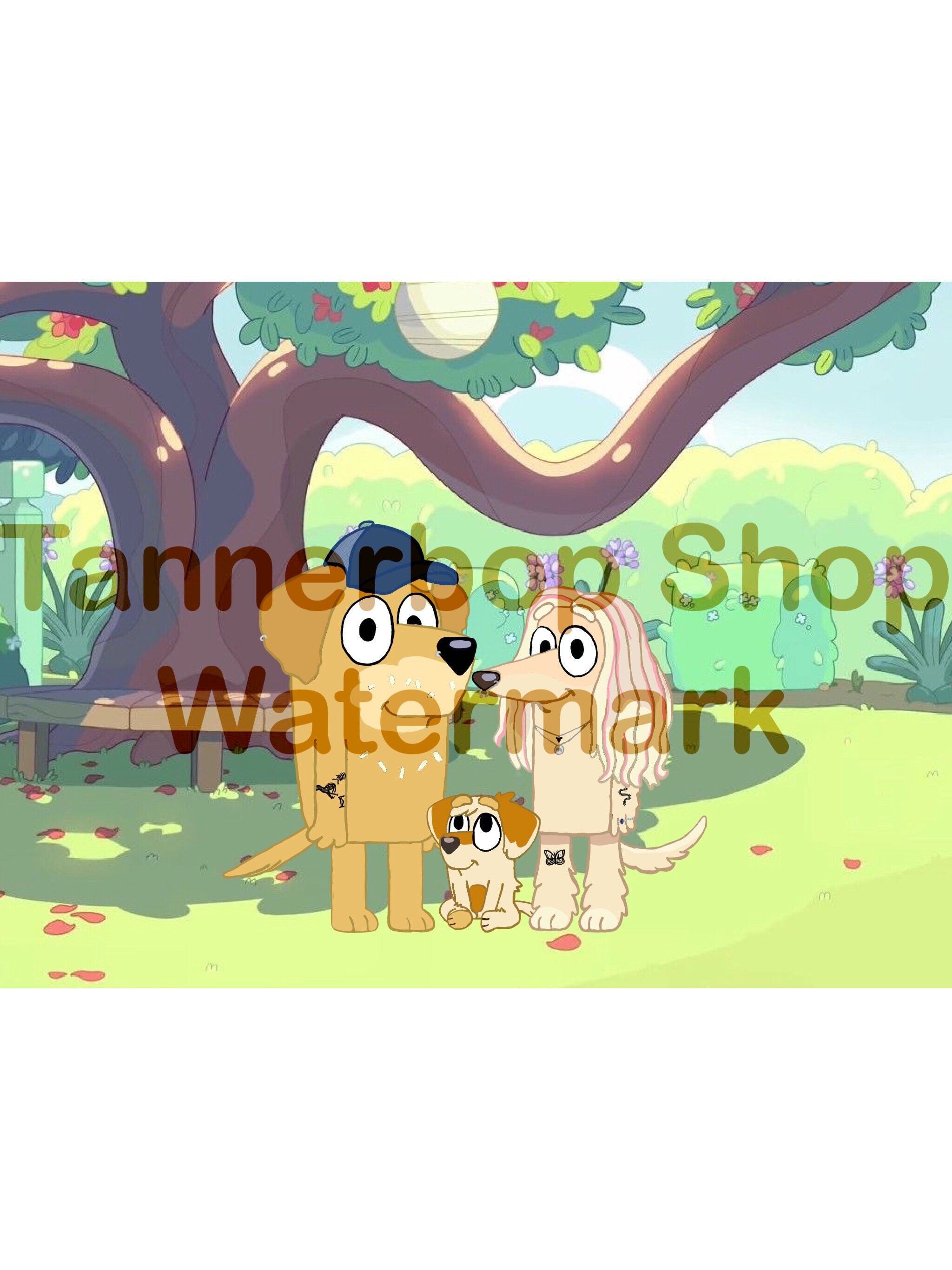 Custom Bluey Characters - Etsy