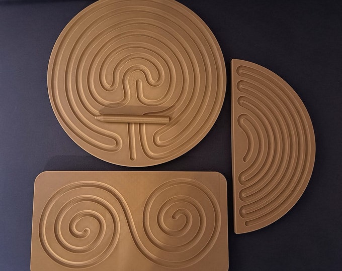 Montessori Peace Corner Breathing Mazes Set - Etsy