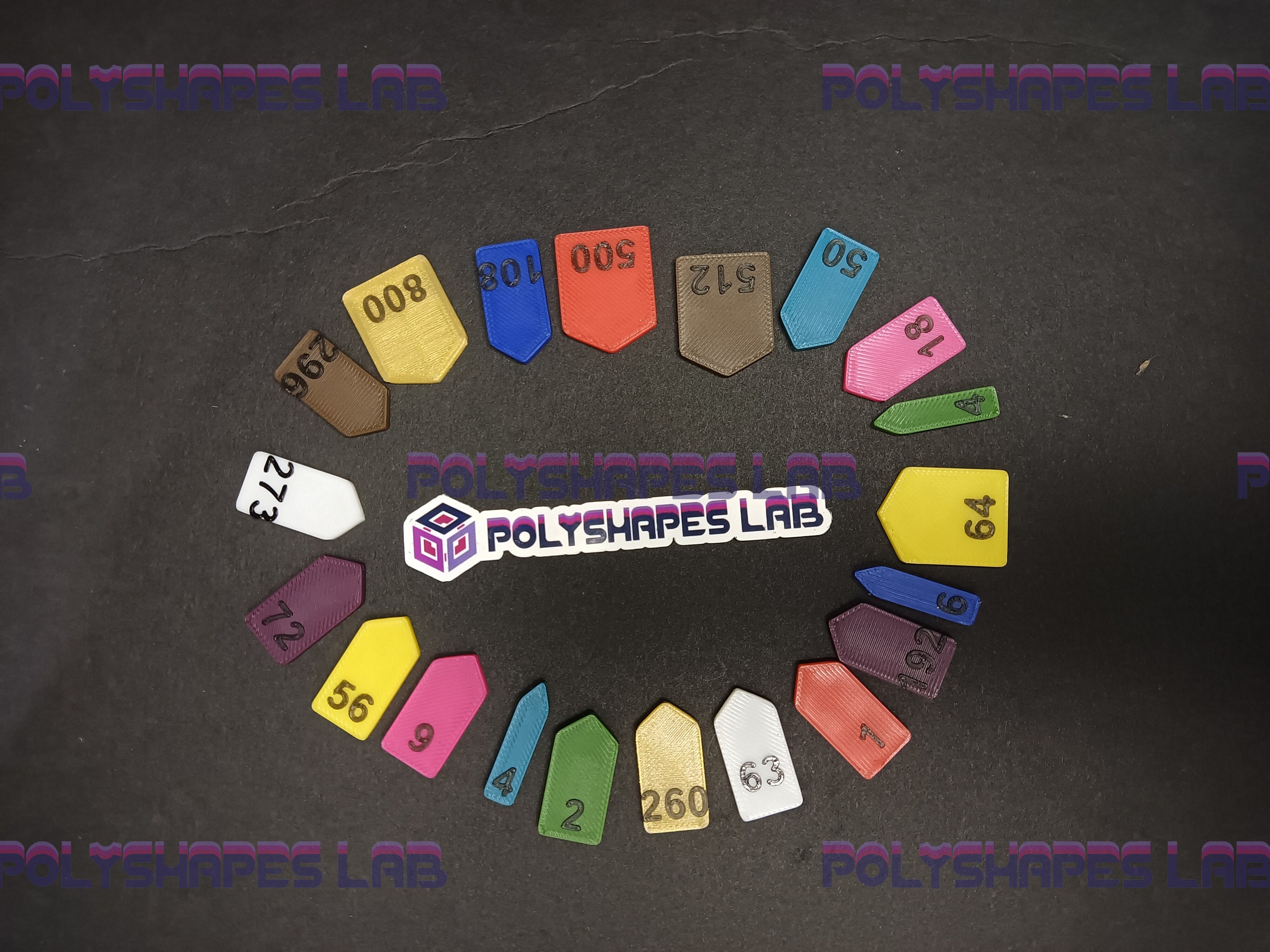 Montessori Long & Short Bead Chain Arrows-markers - Etsy