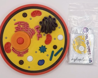 Montessori Parts of an Animal Cell Puzzle Anatomy of Animal Cell Animal ...