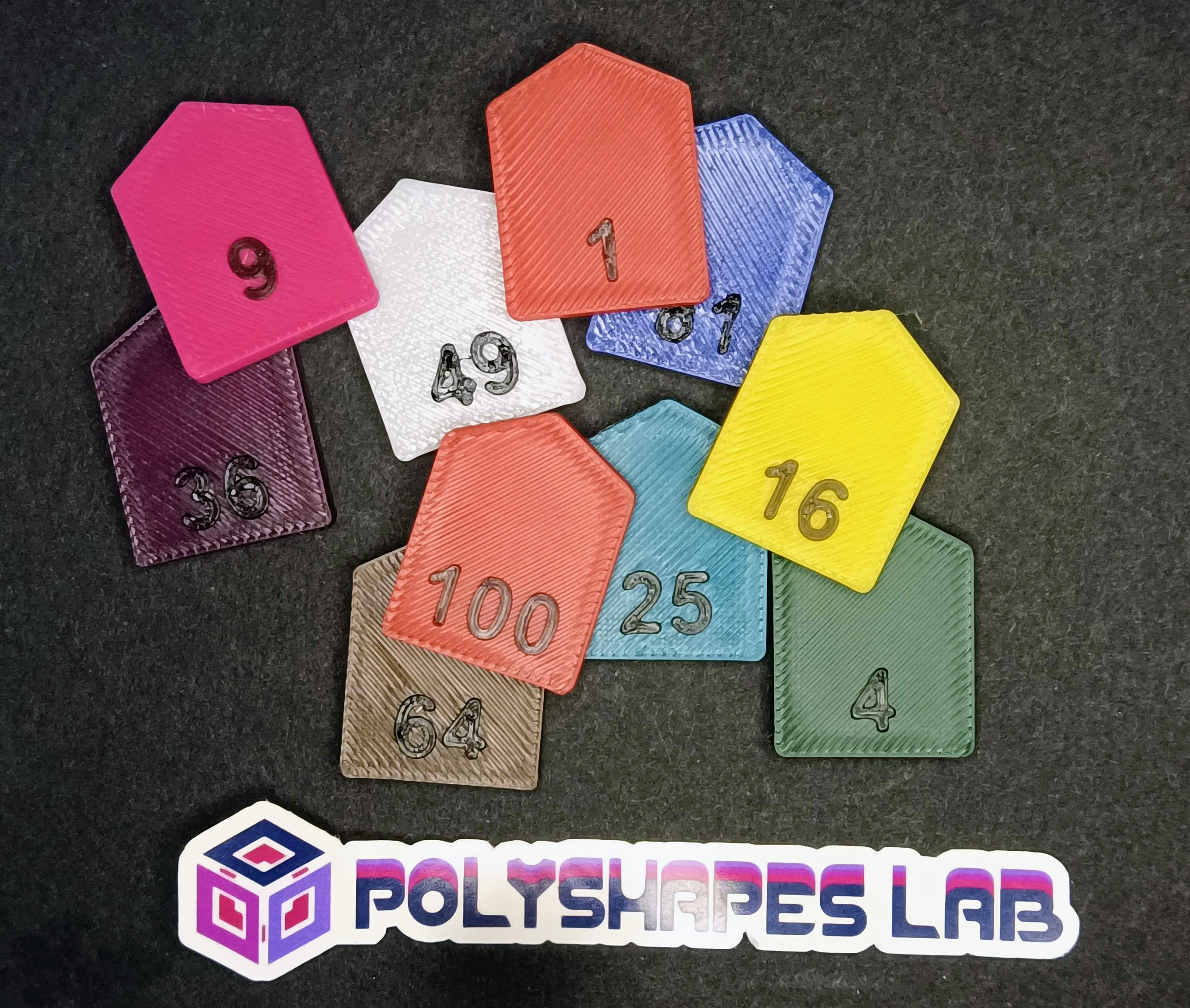 Montessori Long & Short Bead Chain Arrows-markers - Etsy