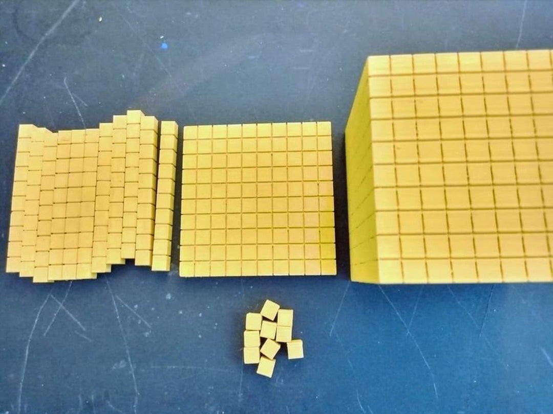 Montessori Decimal System - Etsy