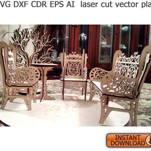 Shelves Laser Cut Files SVG DXF CDR Vector Plans Laser File | Etsy