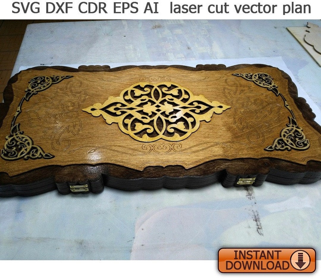 Backgammon. Laser Cut Files SVG DXF CDR Vector Plans Files - Etsy Canada