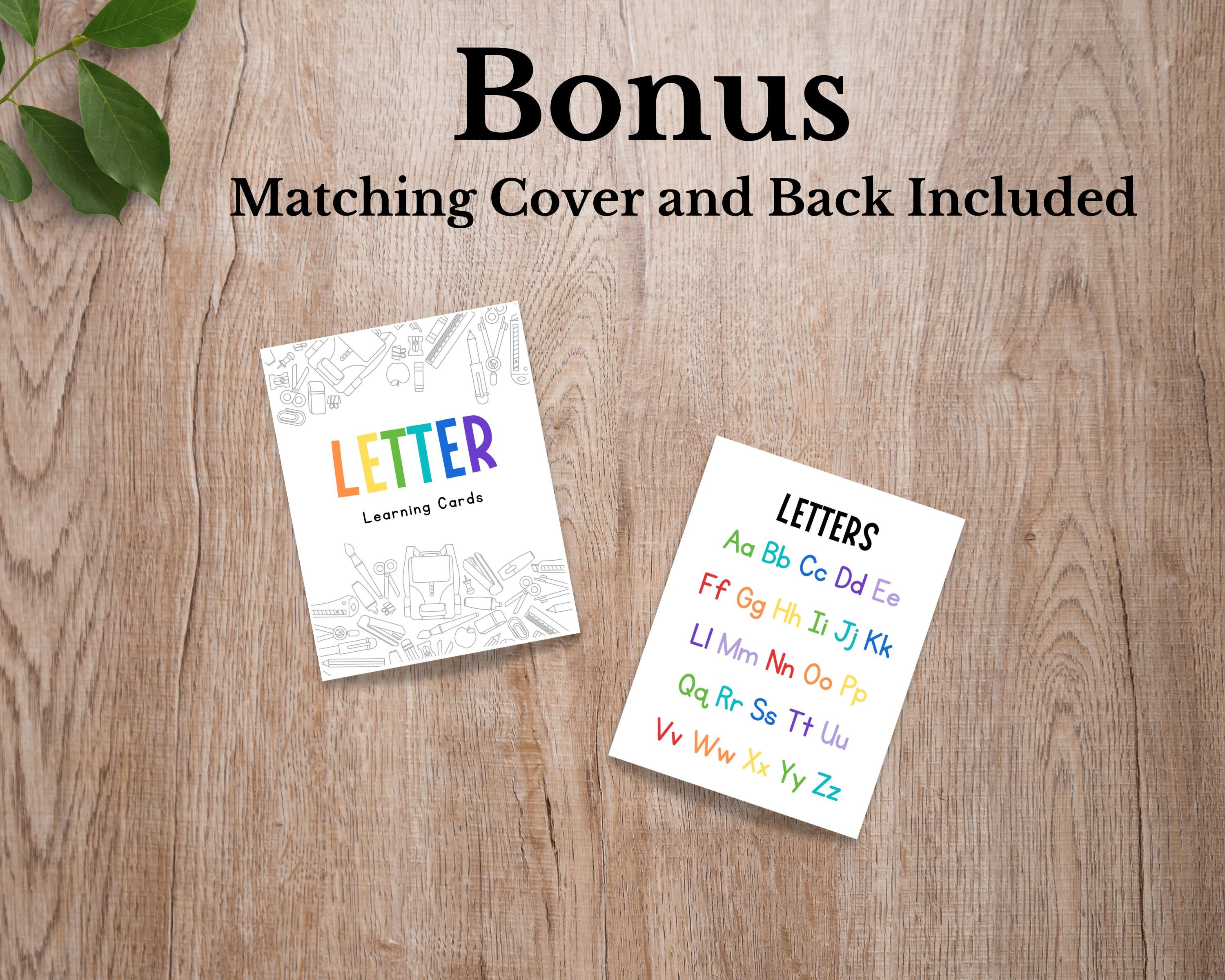 Alphabet Flash Cards Homeschool Printables Morning Basket - Etsy