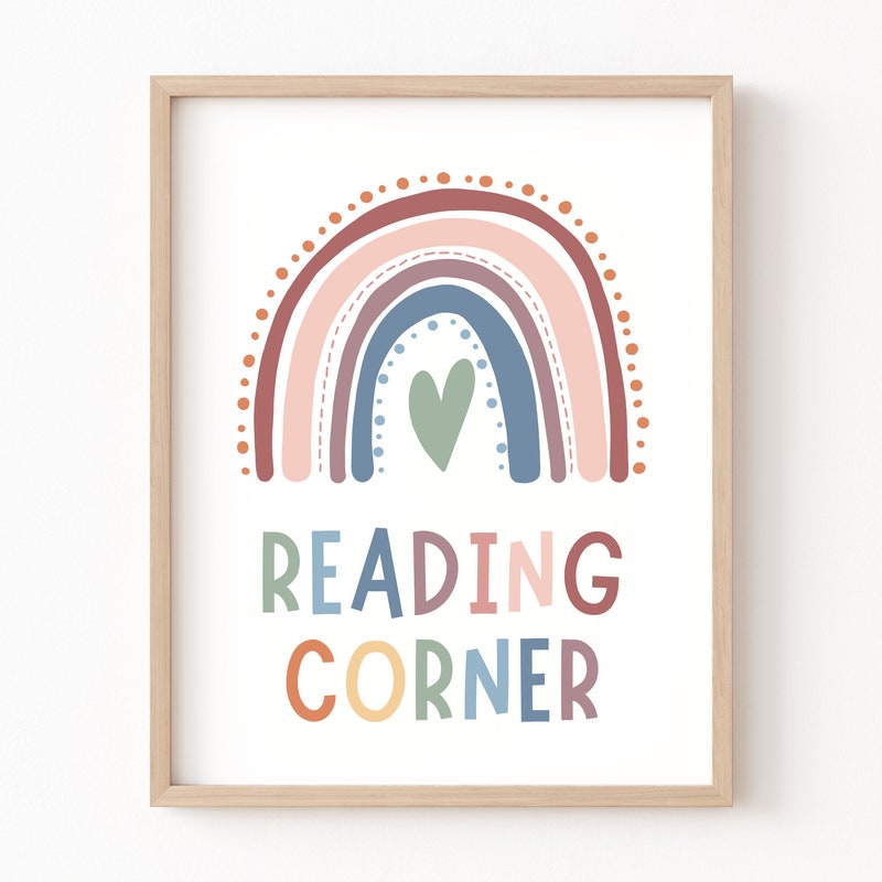 Reading Corner Sign - Etsy