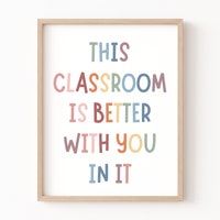 It's Okay to Not Be Okay Poster, Motivational Kids Art, Classroom ...