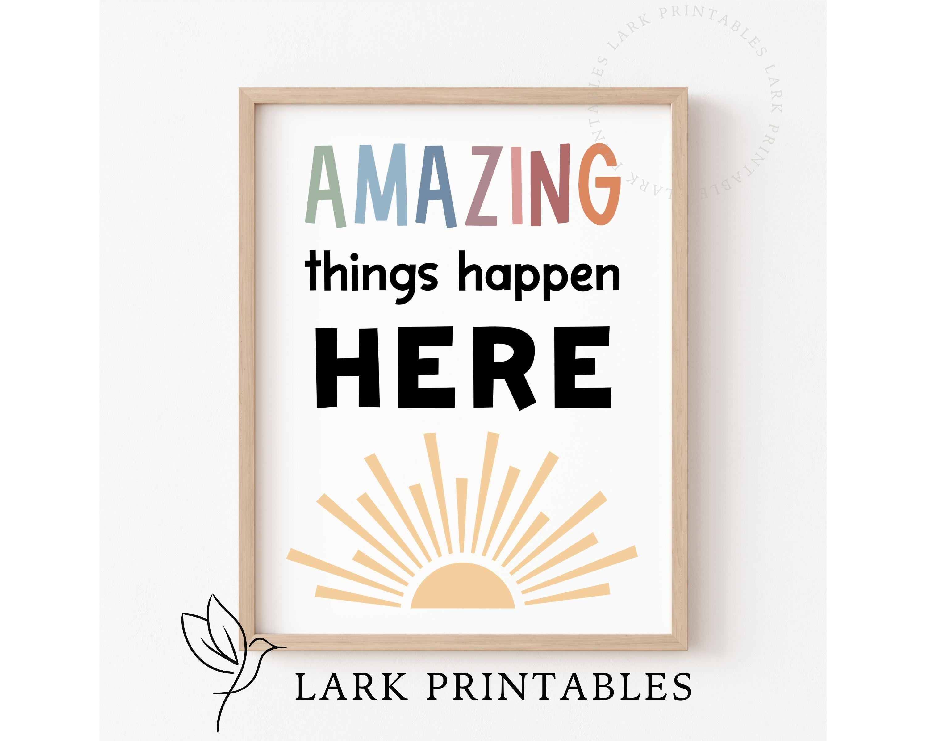 Motivational Classroom Posters, Inspirational Classroom Decor You Can ...
