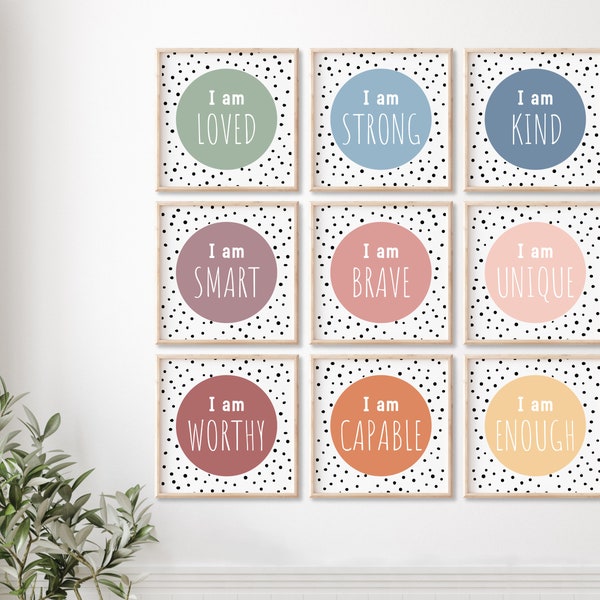 Positive Classroom Posters - Etsy