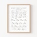 Spanish Cursive Alphabet, Spanish ABC, Homeschool Classroom Posters ...