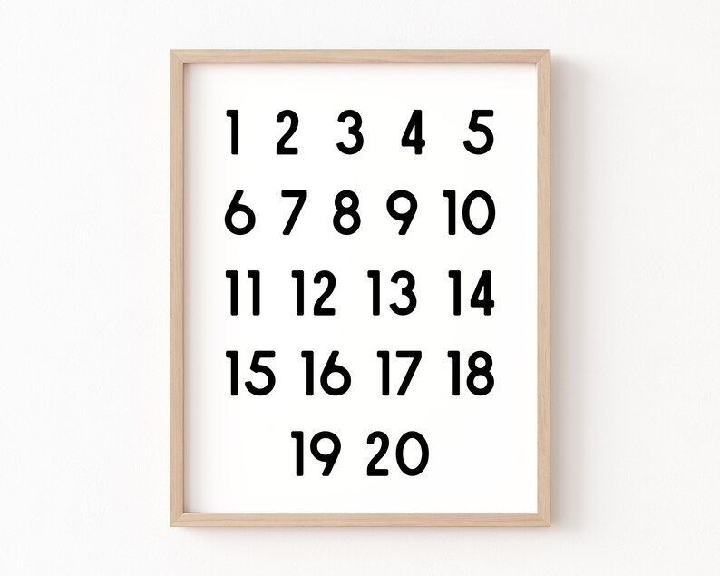 Black and White Alphabet Poster Neutral Playroom Set of 2 - Etsy