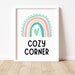 Cozy Corner Printable, Boho Classroom Decor, Playroom Wall Decor ...