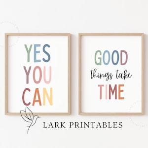 Motivational Classroom Posters, Growth Mindset, We Rise by Lifting ...