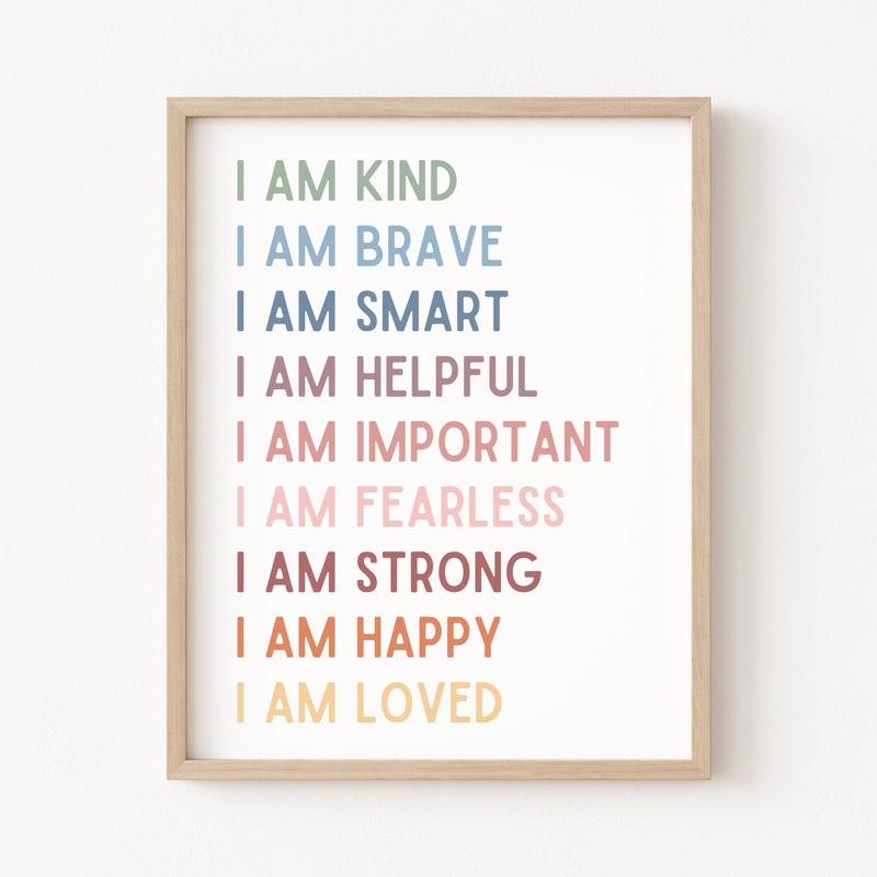 I Am Custom Posters - Etsy