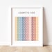 Hundreds Chart Printable Educational Posters Kindergarten - Etsy