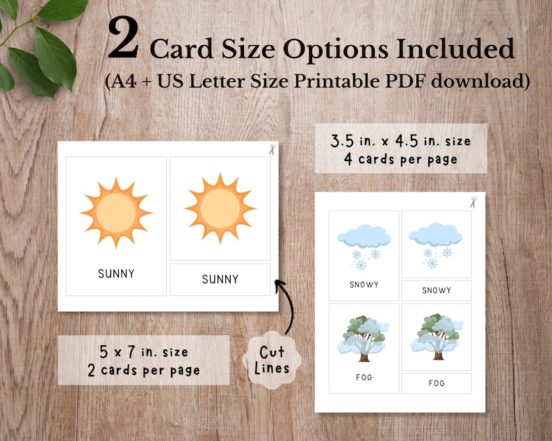 Weather Flashcards, Toddler Weather Activity, Homeschool Activities ...