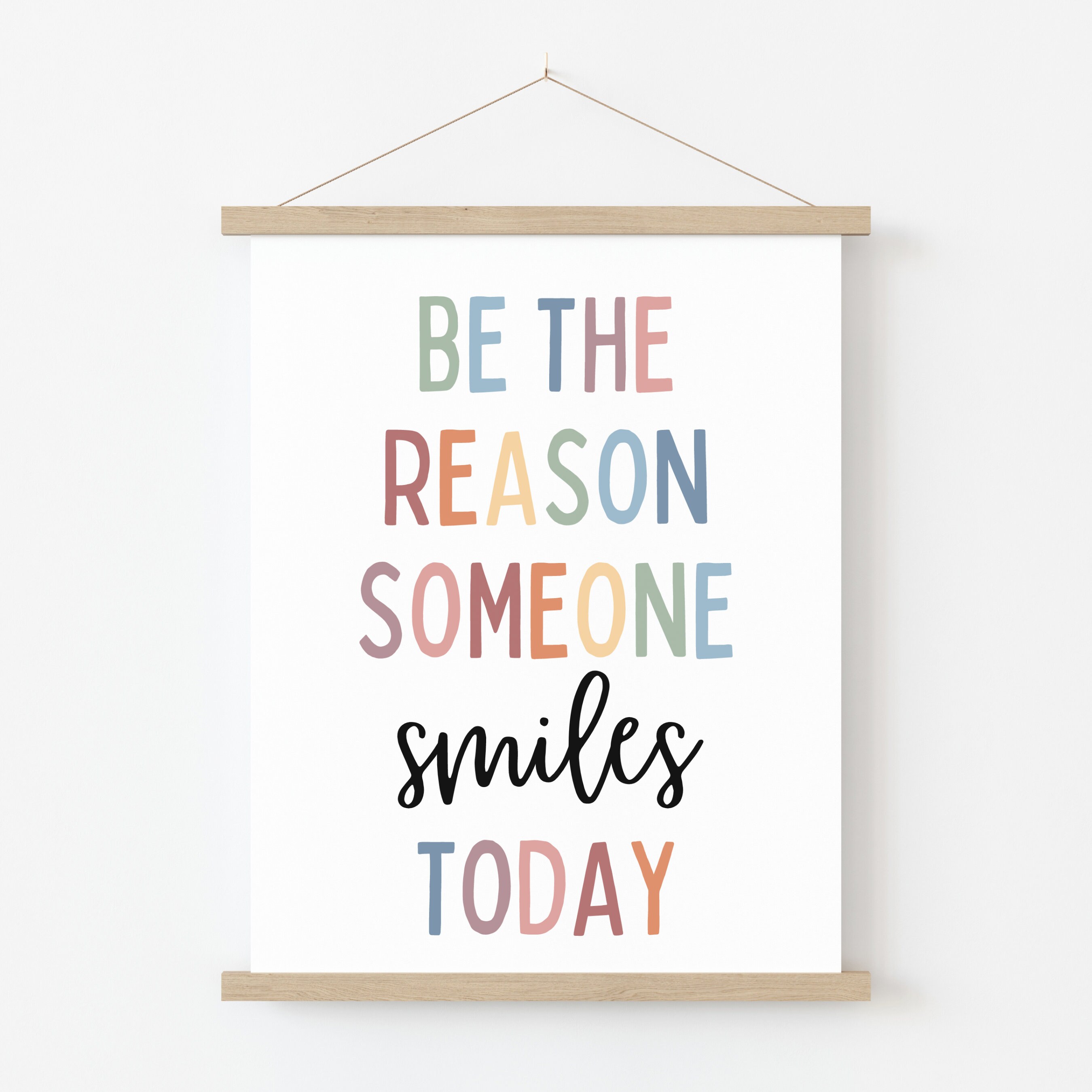 Be the Reason Someone Smiles Today Printable Poster School Counselor ...
