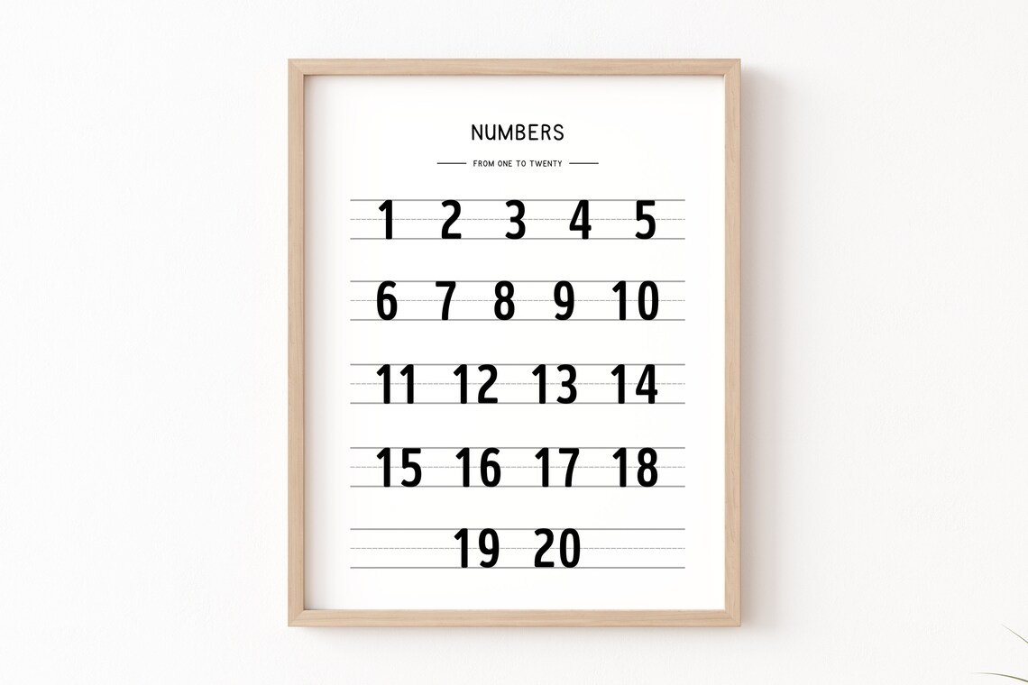 Black and White Alphabet Poster Neutral Nursery Print Alphabet - Etsy