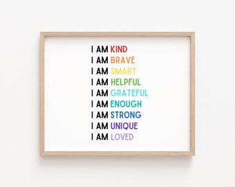 I Am Loved Poster - Etsy
